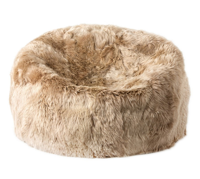 NZ Long Wool Sheepskin Bean Bag – YOYO Design by Kiwis