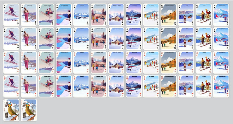 Après-ski Playing Cards – YOYO Design by Kiwis