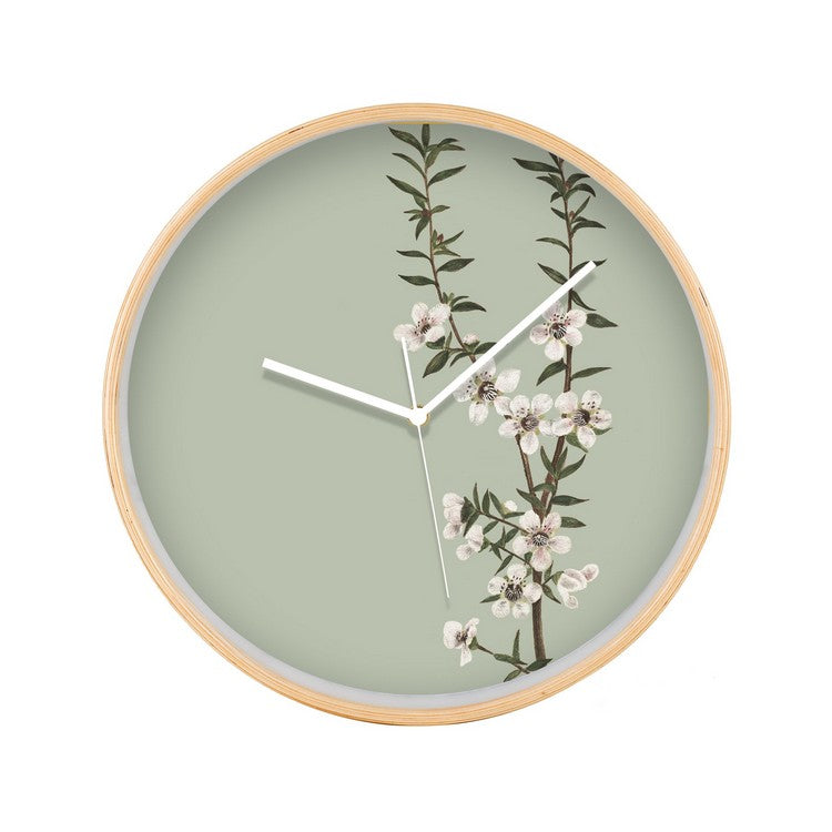 Vintage Botanical Clock – YOYO Design by Kiwis